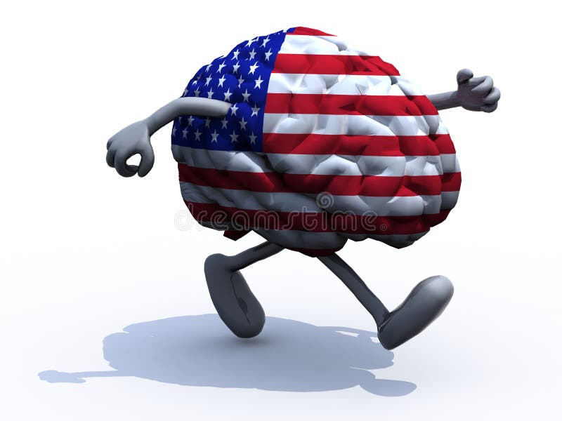Brain American Flag Stock Illustrations – 87 Brain American Flag Stock ...