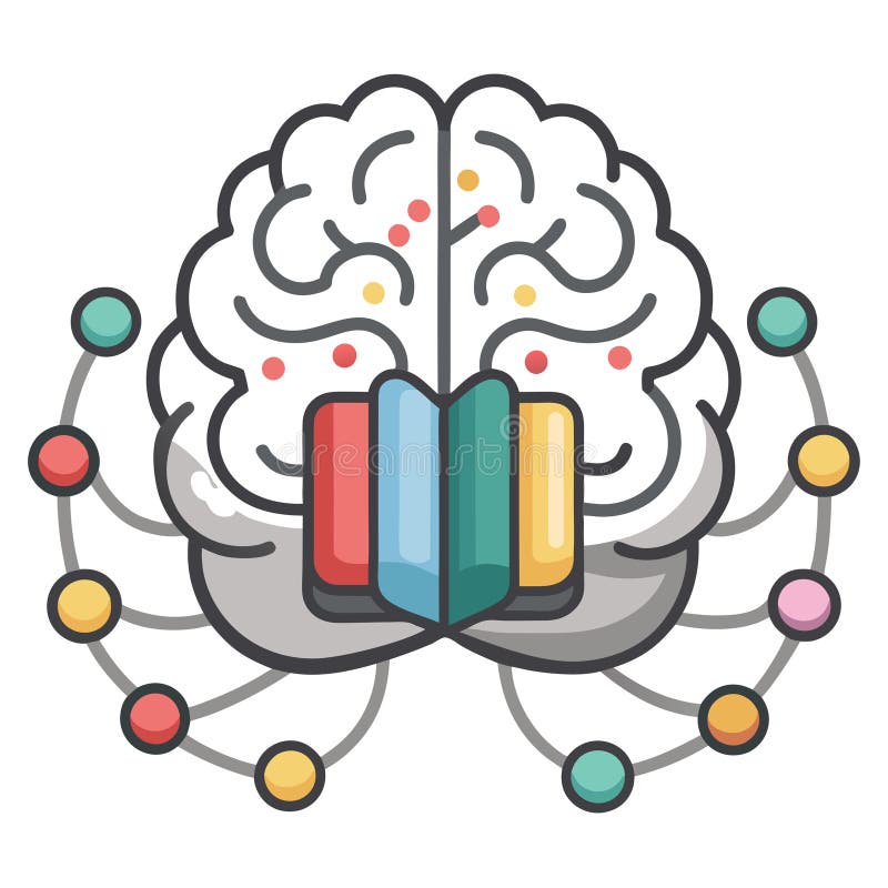 Brain with Colorful Book and Connected Spheres: Learning and Knowledge ...