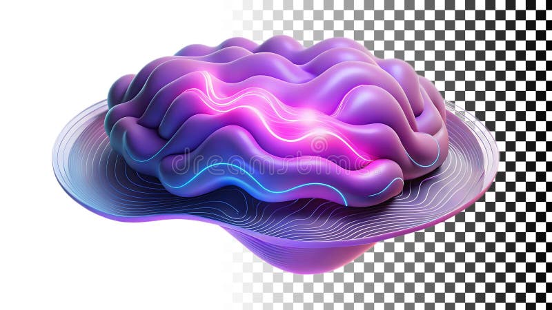 Brain with Colorful Drips, Creativity and Idea Concept Png Transparent ...