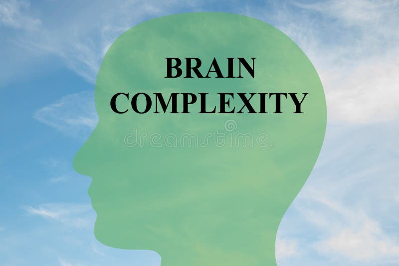 Brain Complexity-Konzept stock abbildung. Illustration von entwicklung ...