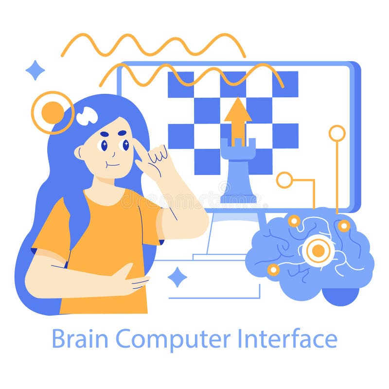 Vector Brain Computer Stock Illustrations – 40,034 Vector Brain ...
