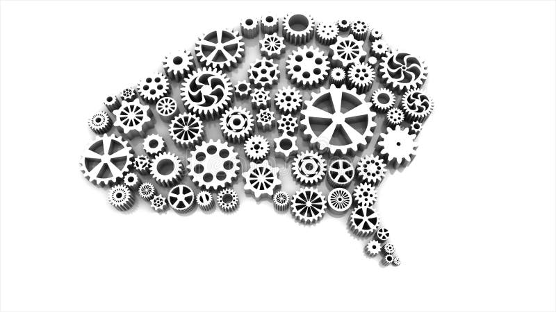 Cogs and Gears Spinning Animation Stock Footage - Video of abstract ...