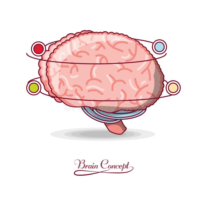 Brain concept design stock vector. Illustration of brainy - 112720593