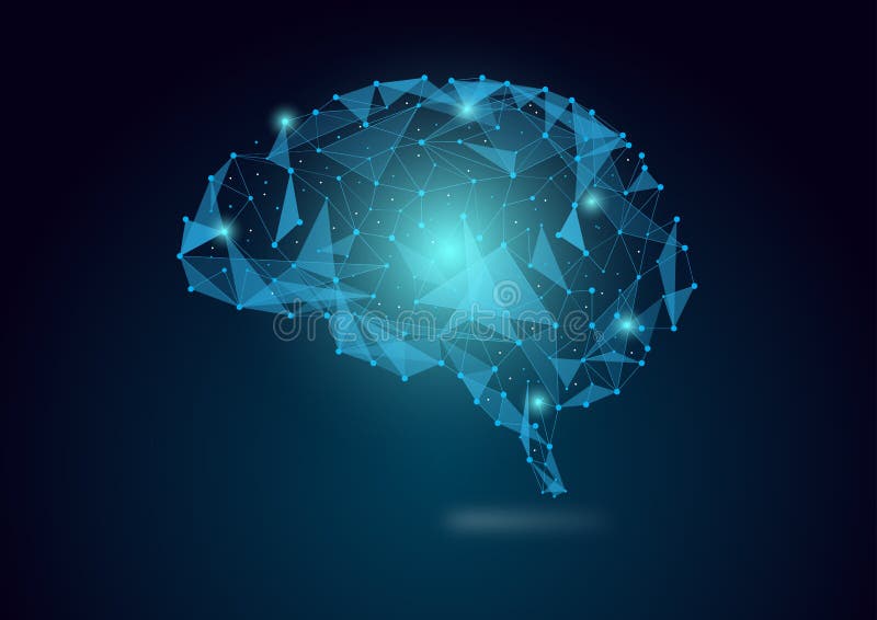 AI - Artificial Intelligence. Ai Digital Brain. Robotics Concept. Human ...