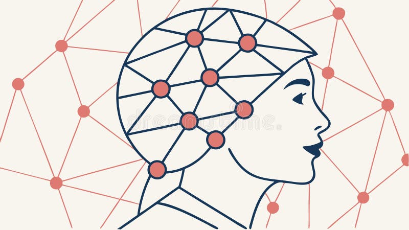 Brain with Connected Nodes, Intelligence and Neural Networks, Vector ...