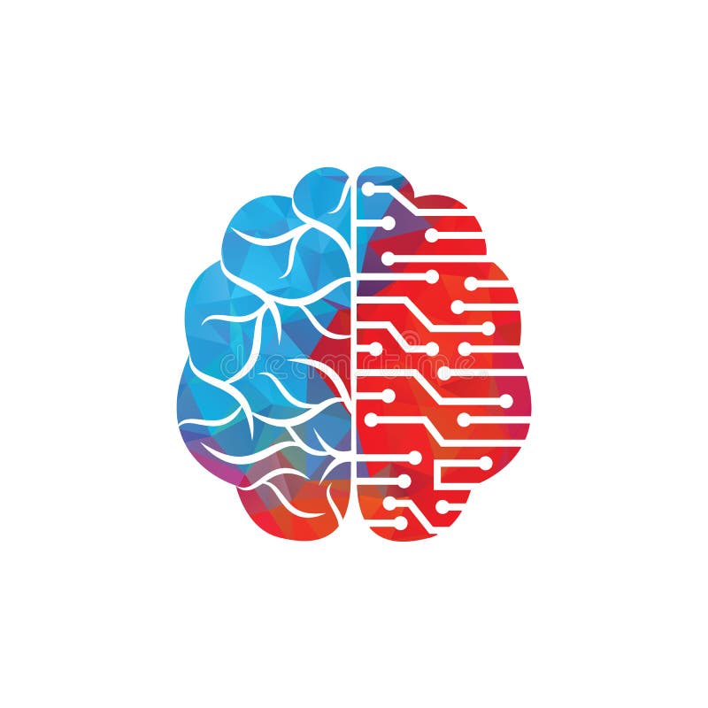 Brain Connection Logo Design. Stock Vector - Illustration of abstract ...