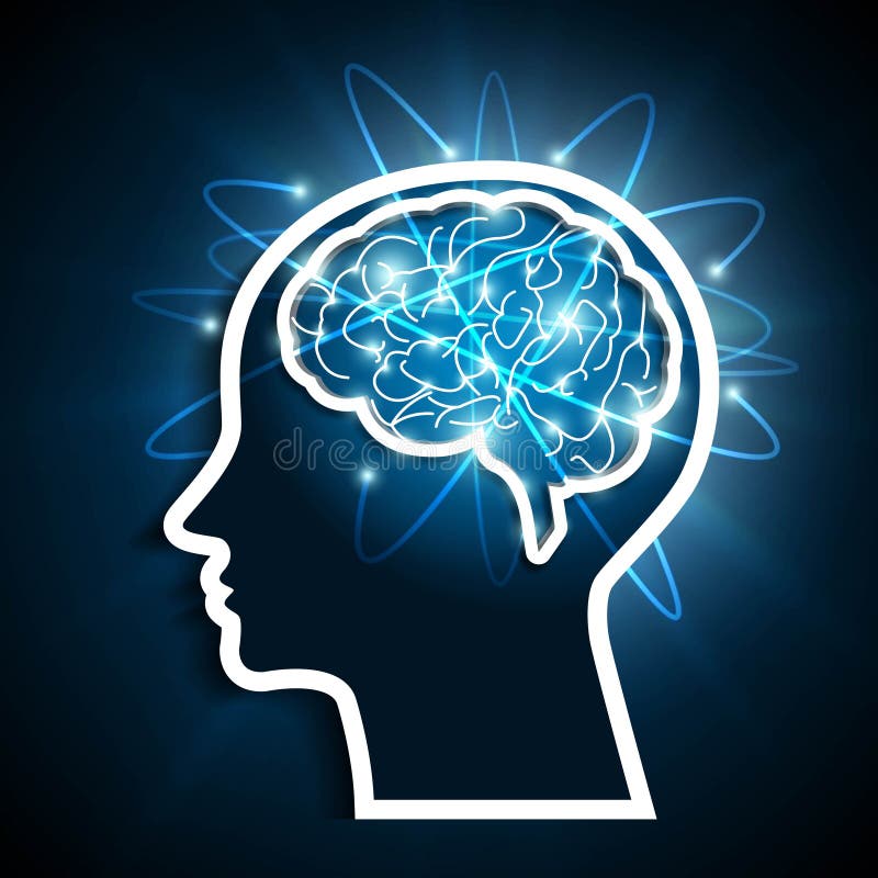 Brain connections stock vector. Illustration of connection - 80179141