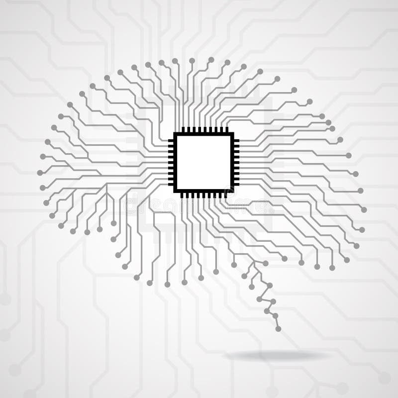 Brain Thinking Cpu Stock Illustrations – 418 Brain Thinking Cpu Stock ...