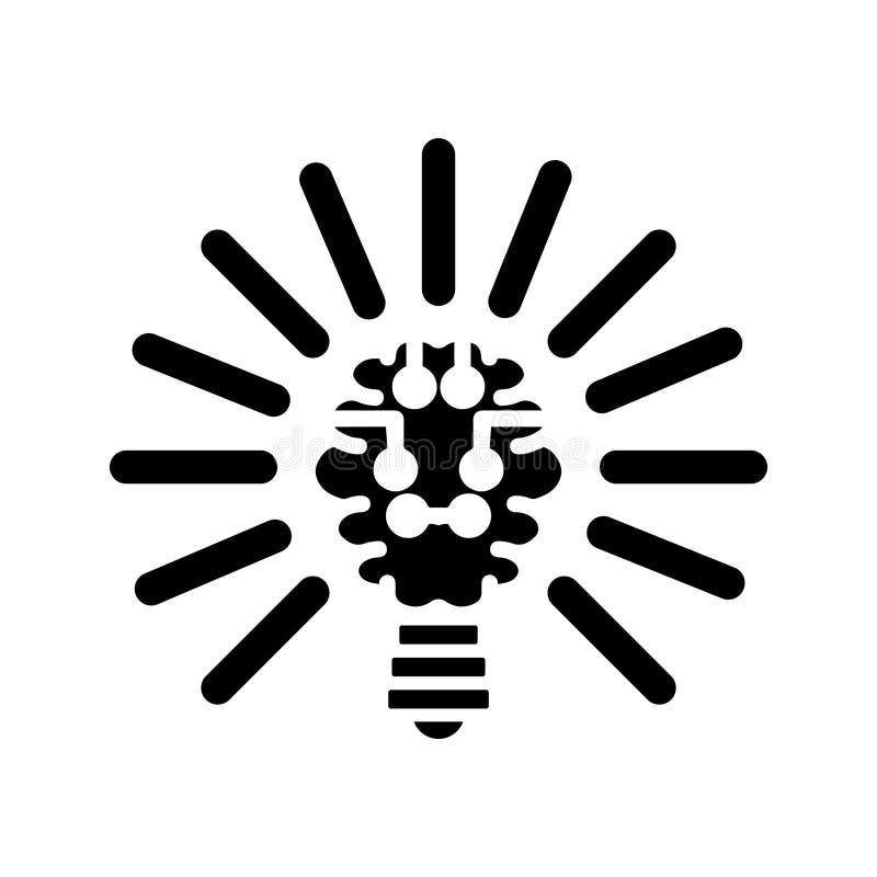 Brain, Creative, Logic Icon Stock Illustration - Illustration of ...