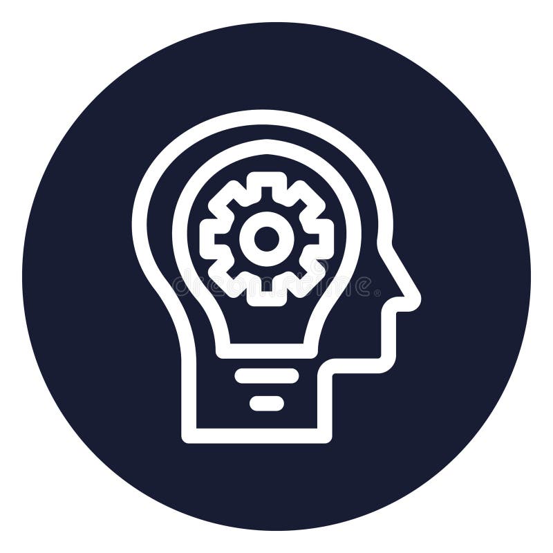 Brain Creativity, Creative Process Line Vector Icon Which Can Easily ...