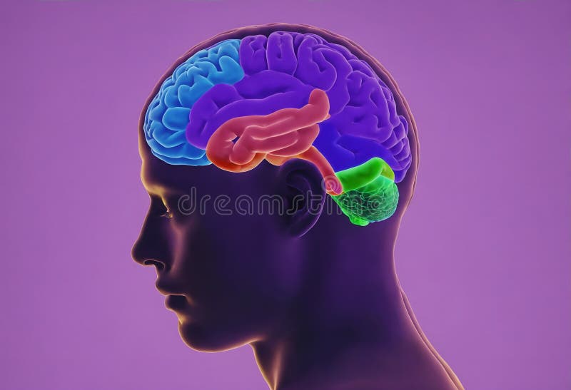 Brain Creativity Psychology Mind Stock Illustration - Illustration of ...