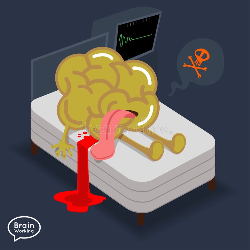 Brain stock illustration. Illustration of element, learning - 61350450