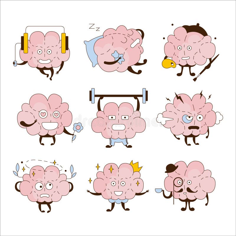 Brain Emoji Stock Illustrations – 1,020 Brain Emoji Stock Illustrations ...