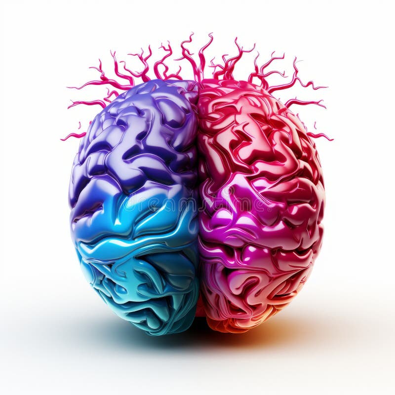 The Brain is Divided into Two Hemispheres. the Left Hemisphere is ...