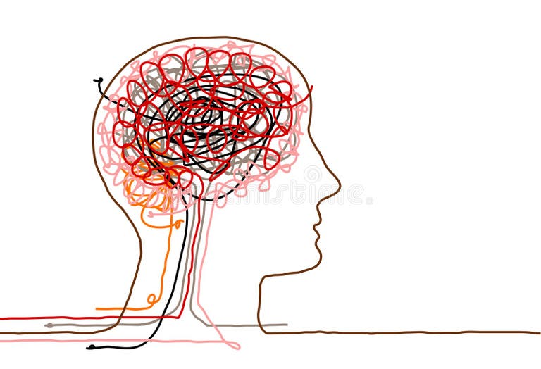 Brain & doodle stock vector. Illustration of graphic - 14449768