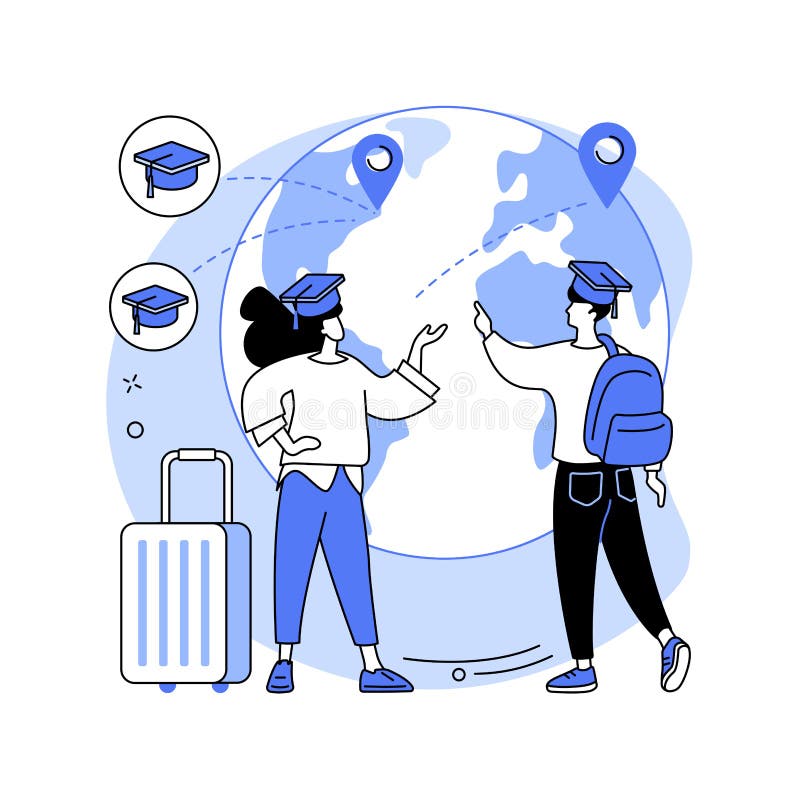 Brain Drain Abstract Concept Vector Illustration. Stock Vector ...