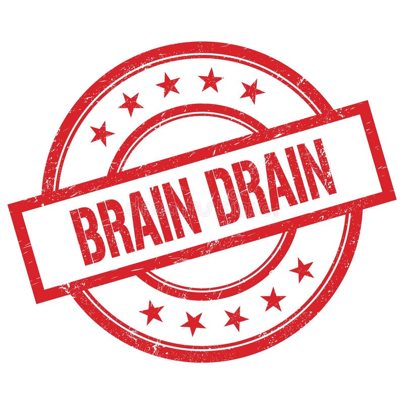 Brain drain stock vector. Illustration of healthcare, imagination - 3879394