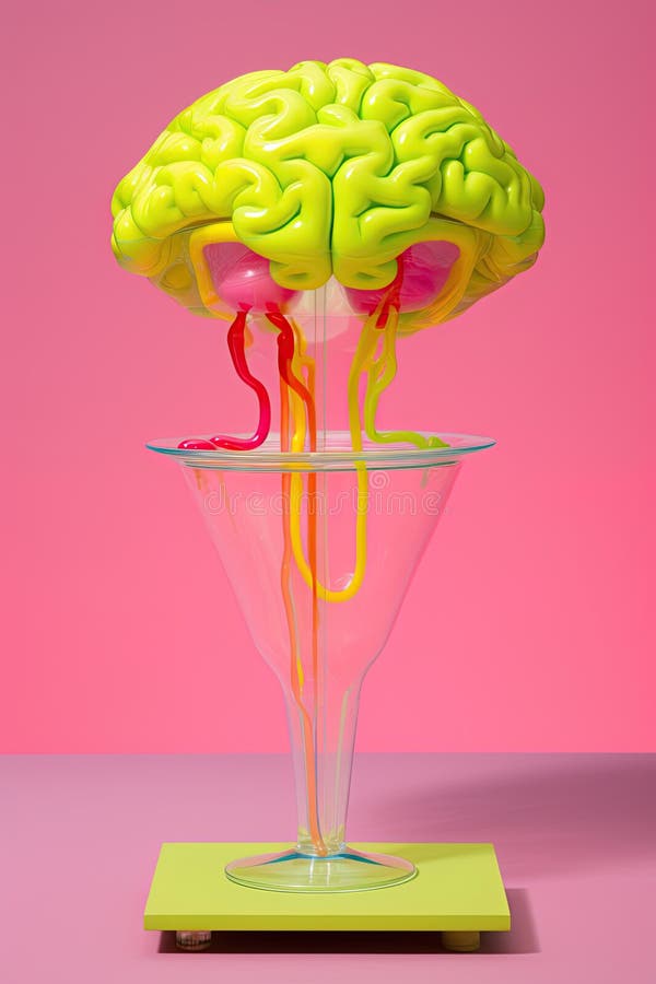 Brain Draining. Squeezing Brain Liquid. Stealing Information and Ideas ...