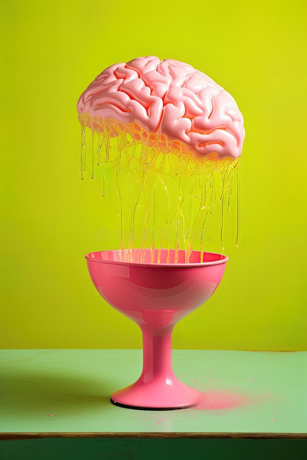 Brain Draining. Squeezing Brain Liquid. Stealing Information and Ideas ...