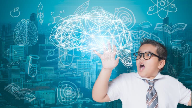 Brain Excellent for Learning Stock Photo - Image of laboratory, asian ...