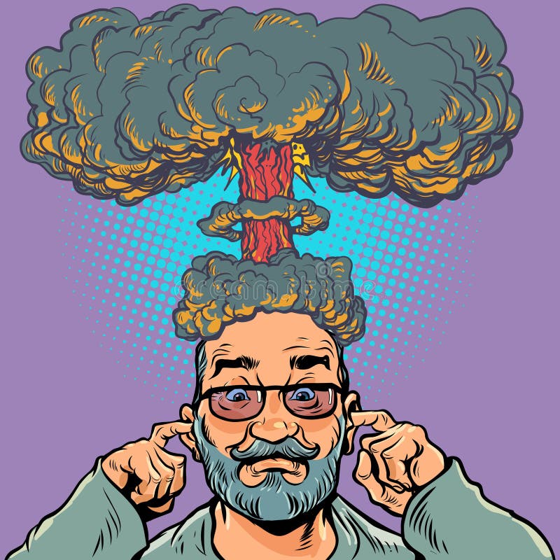 Brain Blowing Stock Illustrations – 165 Brain Blowing Stock ...