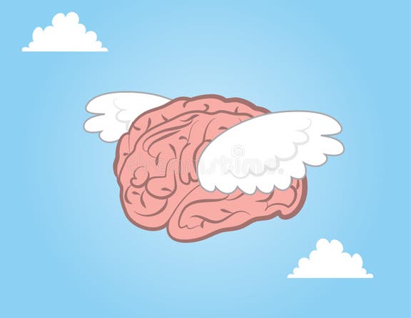Brain Wings Stock Illustrations – 879 Brain Wings Stock Illustrations ...