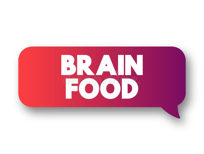 Brain Food - Food Believed To Be Beneficial To the Brain, Especially in ...