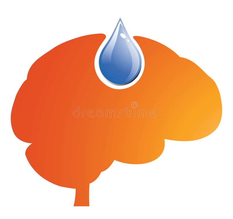 Brain Fuel stock vector. Illustration of conceptual, refueling - 32230280