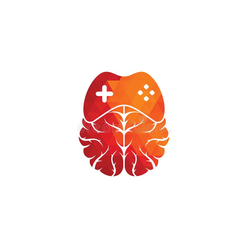 Brain Game Logo Vector Logo Design. Stock Vector - Illustration of idea ...