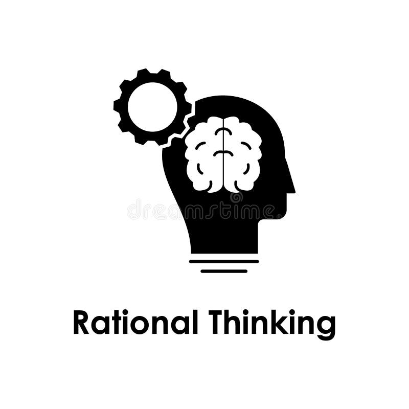 Brain, Gear, Rational Thinking Icon. Element of Business Icon for ...