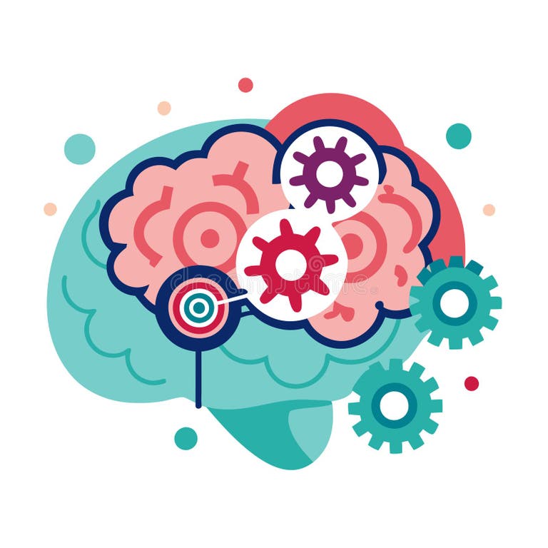 Brain with Gears: Creative Thinking, Processing Information, Innovation ...