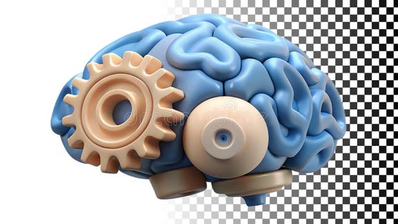 Brain with Gears, Thinking Process, Mind Icon, Intelligence Png ...