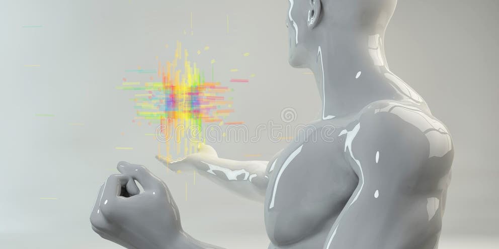 Brain Hack stock illustration. Illustration of modern - 395260046