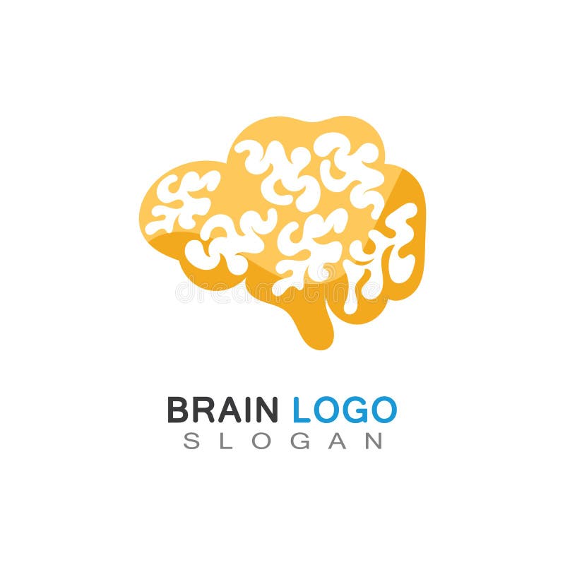 Brain Health Logo Creative Illustration Icon Template Design Stock ...