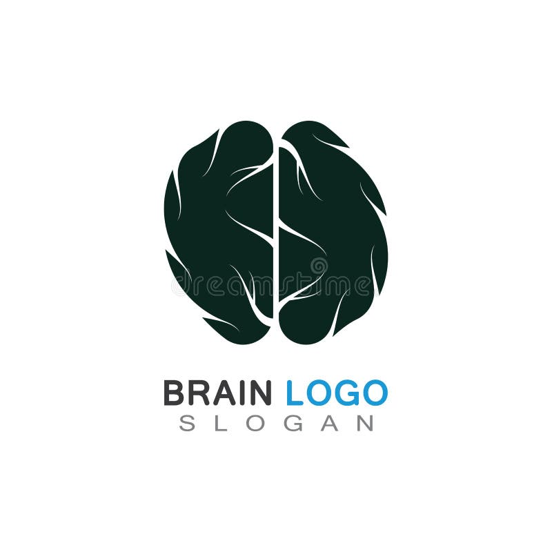 Brain Health Logo Creative Illustration Icon Template Design Stock ...