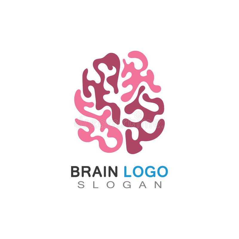Brain Health Logo Creative Illustration Icon Template Design Stock ...