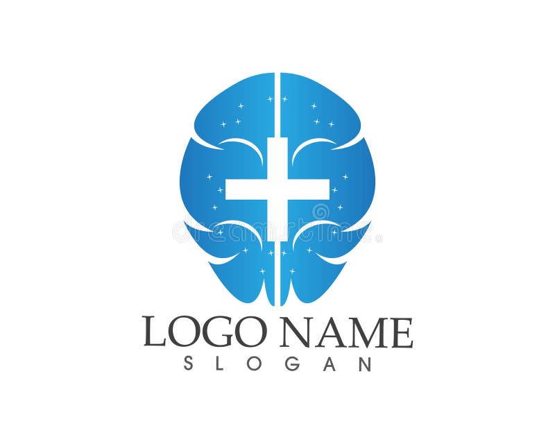 Brain Health Logo Design Template Stock Vector - Illustration of ...