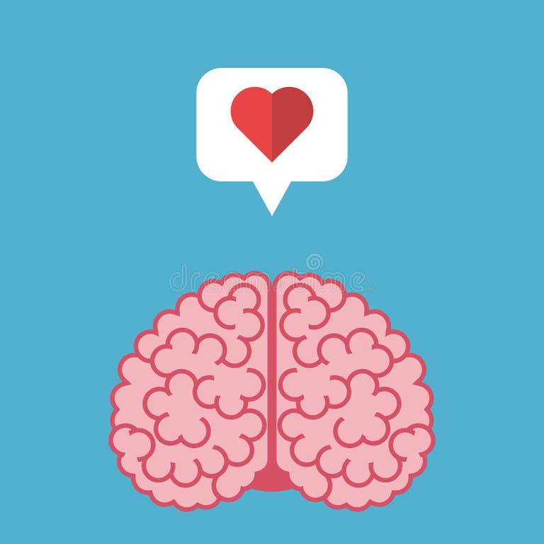 Heart Brain Love Stock Illustrations – 7,811 Heart Brain Love Stock ...
