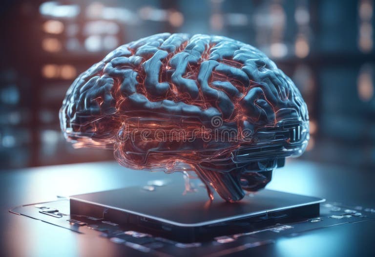 Brain Holographic Hologram Integrated Three Interface Datum Tech ...