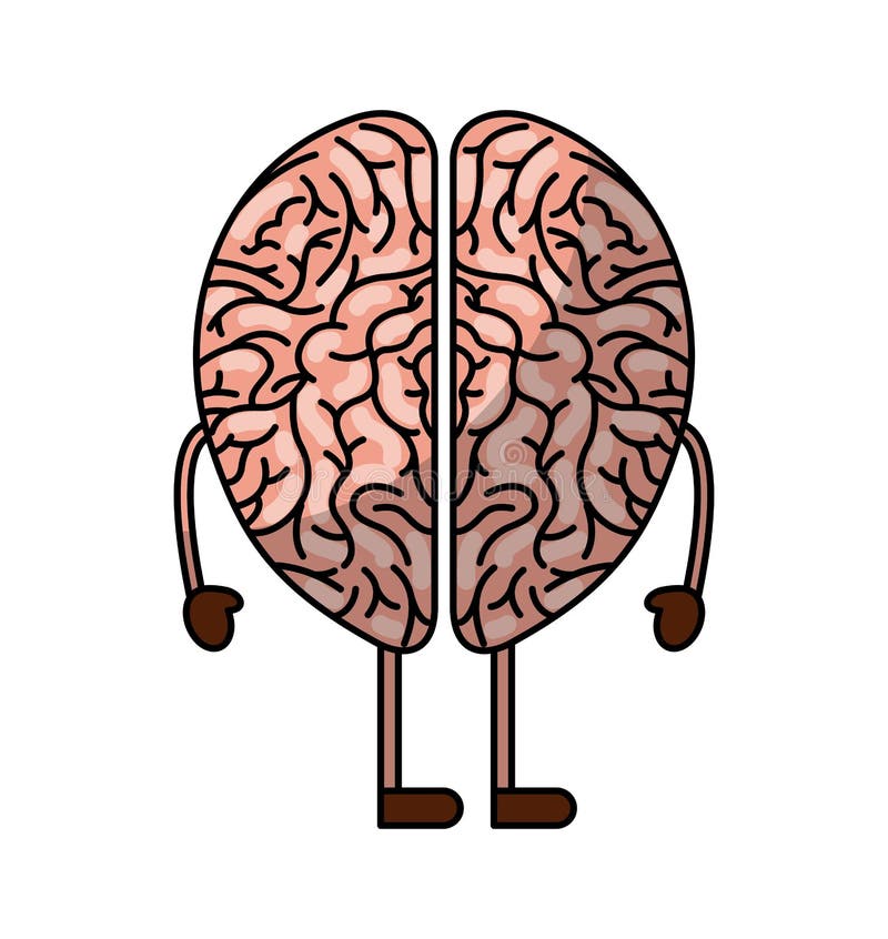 Human Brain Comic Sketch Stock Illustrations – 158 Human Brain Comic ...