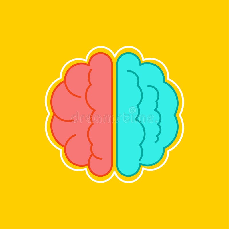 Brain Icon, Brain Development, Thinking, Vector, Illustration Stock ...