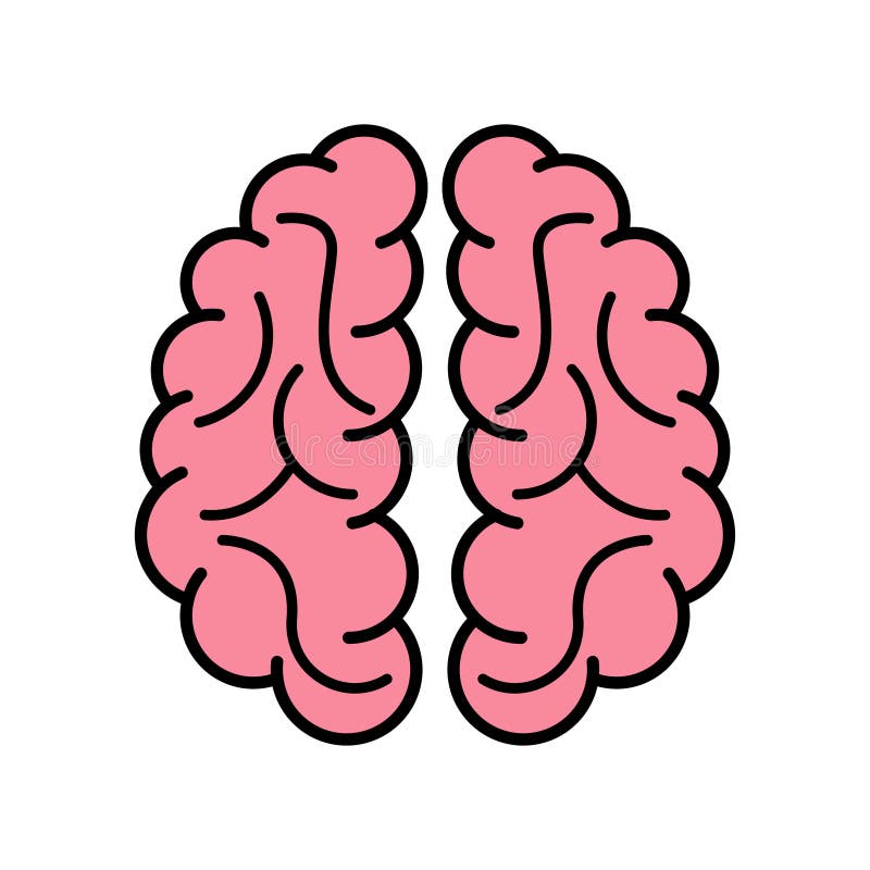 Brain icon stock illustration. Illustration of design - 98937708