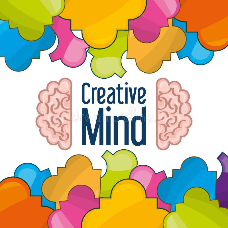 Brain Icon Knowledge and Creativity Stock Vector - Illustration of ...