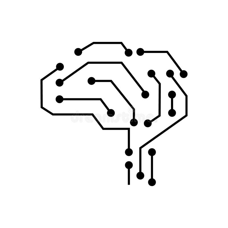 Brain Icon Vector. Think Illustration Sign. Creative Thinking Symbol ...