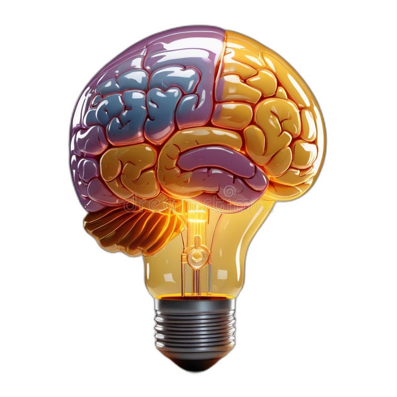 Brain Idea Icon Design Image Stock Illustration - Illustration of brain ...