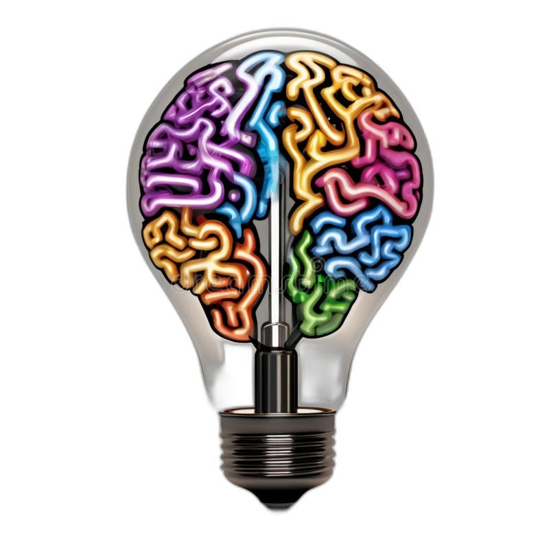 Brain Idea Icon Design Image Stock Illustration - Illustration of ...