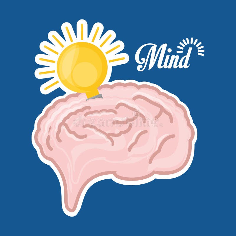 Brain Inspired in Big Ideas Stock Vector - Illustration of brain, human ...