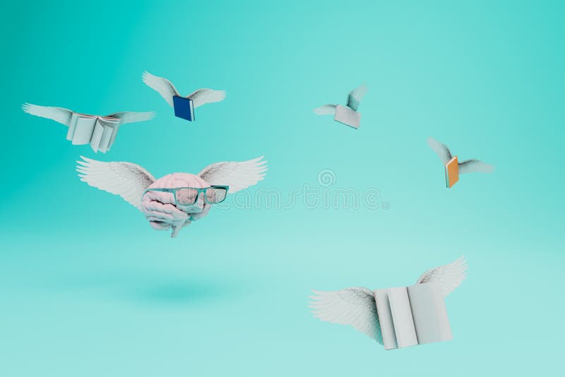 The Brain is Inspired by the Learning Process. a Brain with Wings ...