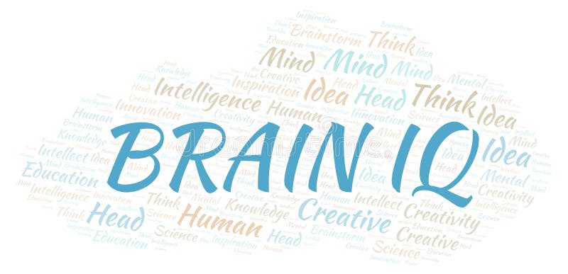 What is Iq Word Cloud stock illustration. Illustration of researchers ...