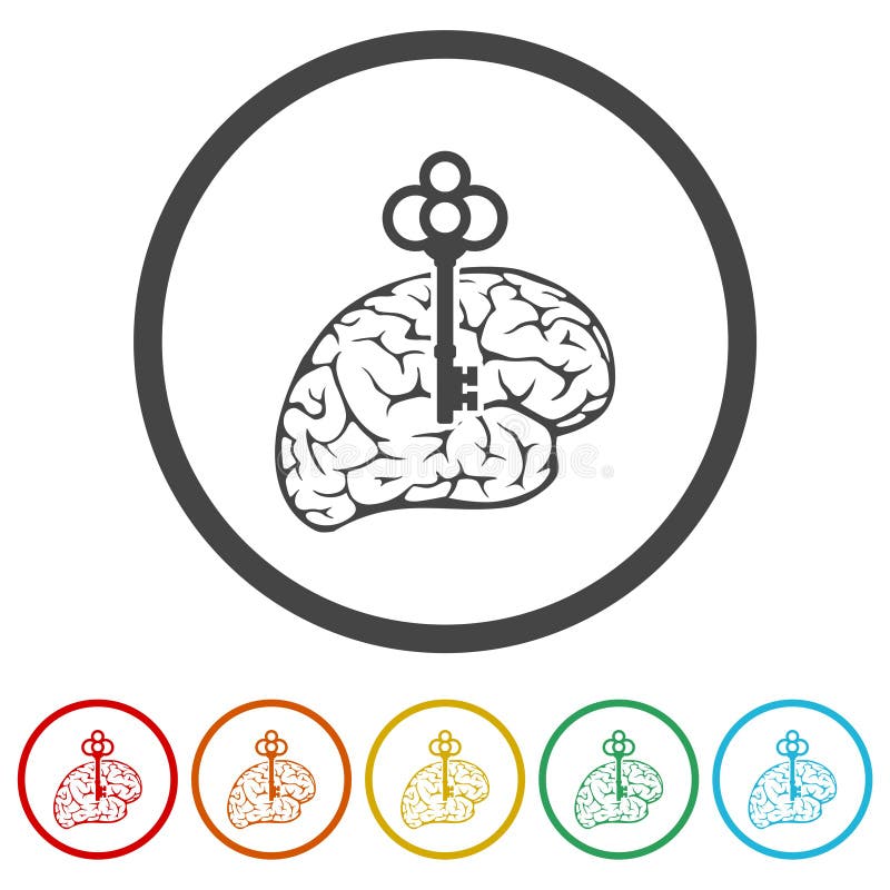 Brain Key Logo Stock Illustrations – 1,067 Brain Key Logo Stock ...